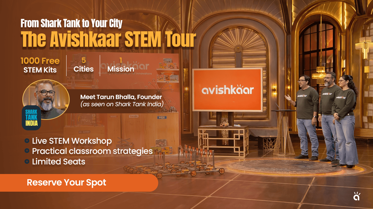 Avishkaar STEM Tour 2026 | Free Workshop by Shark Tank Founder